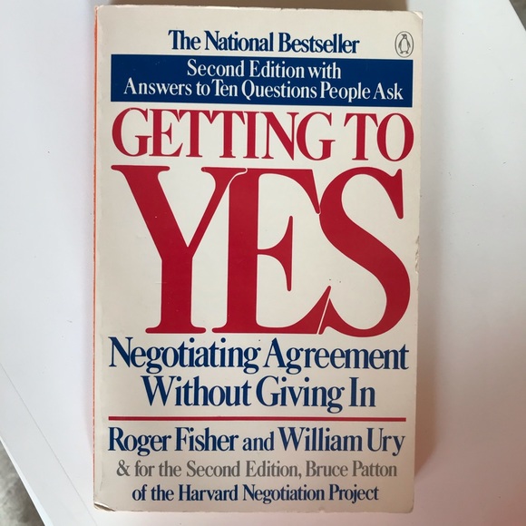 Other | Book Getting To Yes | Poshmark